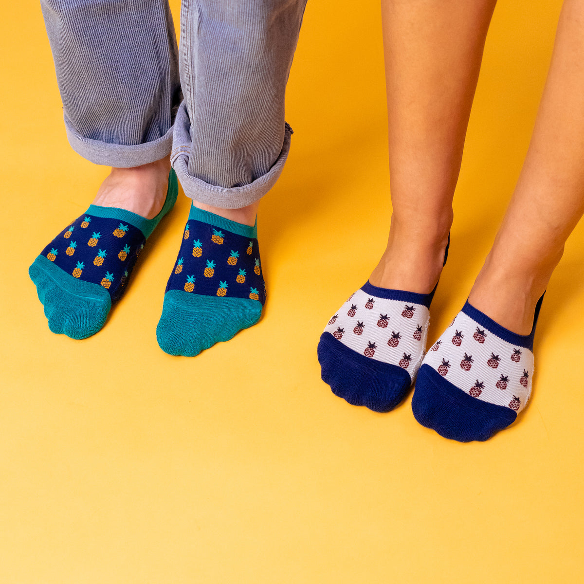 Non-Slip No Show Bamboo Socks - Joy Bundle - 4 Pair Package - Flyte ...